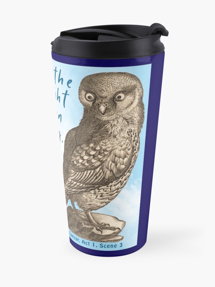 "Julius Caesar quote by Shakespeare - an owl and the supernatural ...