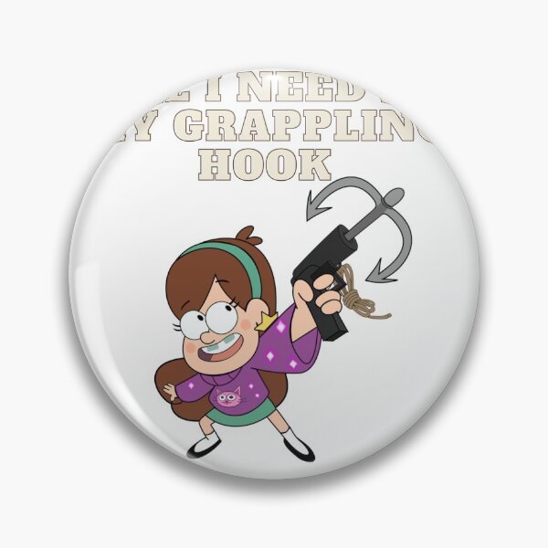 Gravity Falls Mabel Grappling Hook Pin For Sale By Atarifrootloops
