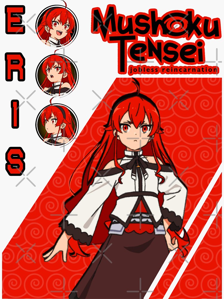 "ERIS Red Colour" Sticker by alvinsans | Redbubble