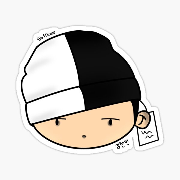 "B.I Fan Art" Sticker for Sale by printwagon | Redbubble