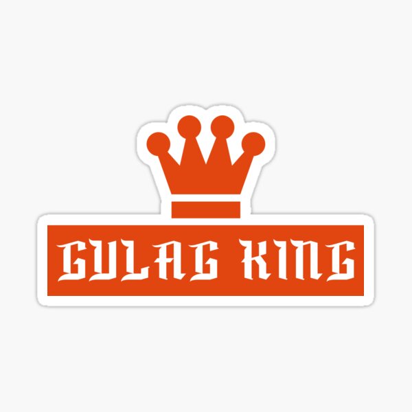 "Gulag King" Sticker by JC-Original | Redbubble