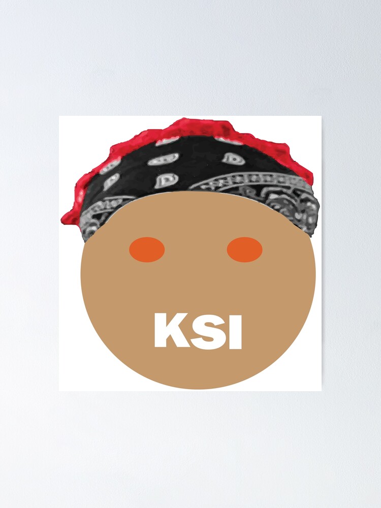 "Ksi baldski" Poster for Sale by LeMaya80 | Redbubble