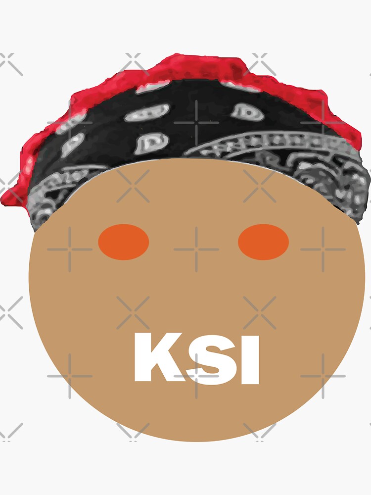"Ksi baldski" Sticker for Sale by LeMaya80 | Redbubble
