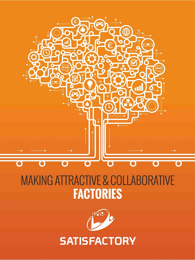 "Satisfactory Game - Poster" Sticker for Sale by CornerDoorStore ...