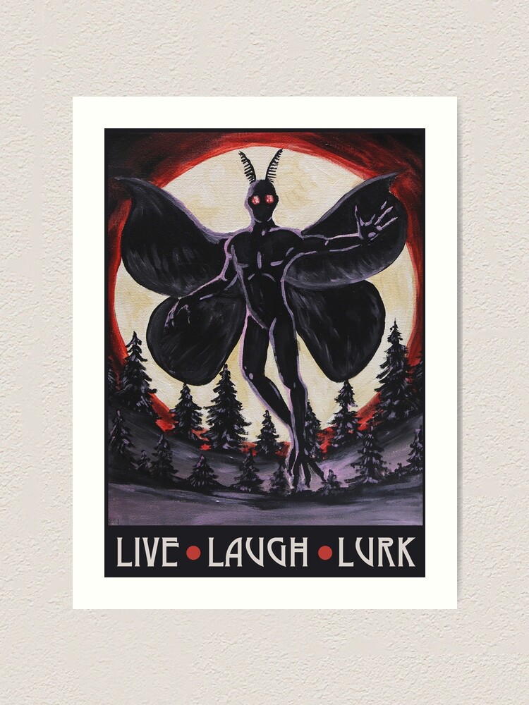 "Live Laugh Lurk" Art Print for Sale by gloriaaitken | Redbubble
