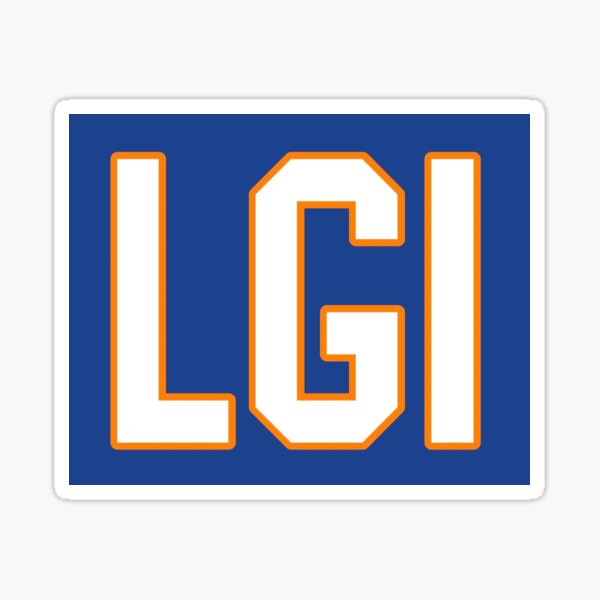 "LGI" Sticker by Everyday-Isles | Redbubble