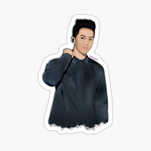 "Mino Fan Art 2.0" Sticker for Sale by printwagon | Redbubble