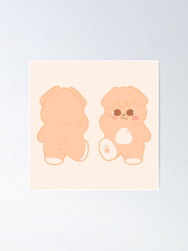 "SKZOO PuppyM (Seungmin) Front & Back" Poster by moonlanding | Redbubble