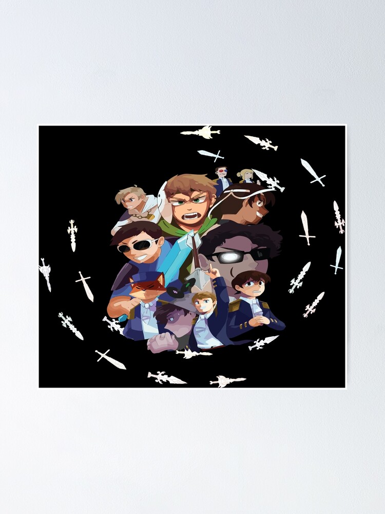 "dream smp" Poster by LeMaya80 | Redbubble