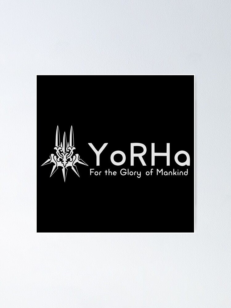 "Awesome Yorha Logo" Poster for Sale by karimbul | Redbubble