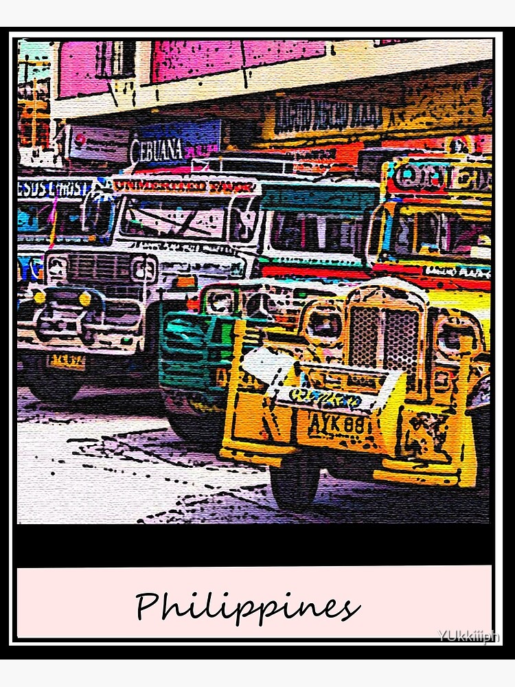 "JEEPNEY" Poster by YUkkiiiph | Redbubble