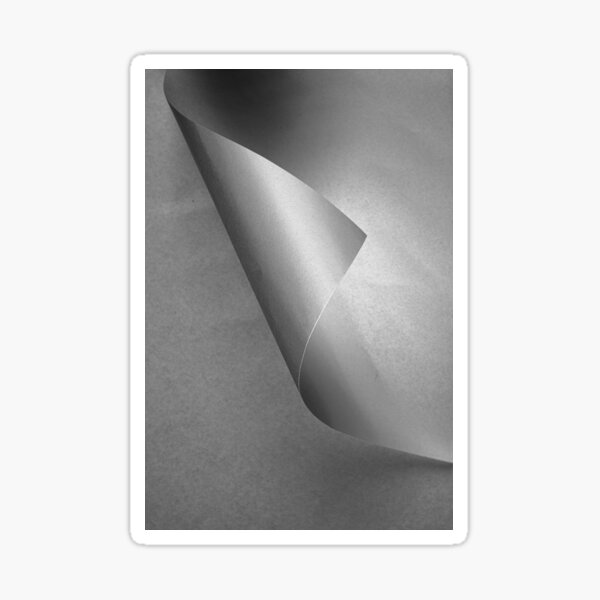 "Minimal, abstract in Black and white" Sticker by silvtom | Redbubble