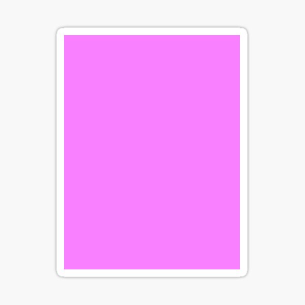 "Neon pink!" Sticker for Sale by narwhalartistry | Redbubble