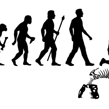 "Funny Paleontologist Evolution " Poster for Sale by BeyondEvolved ...