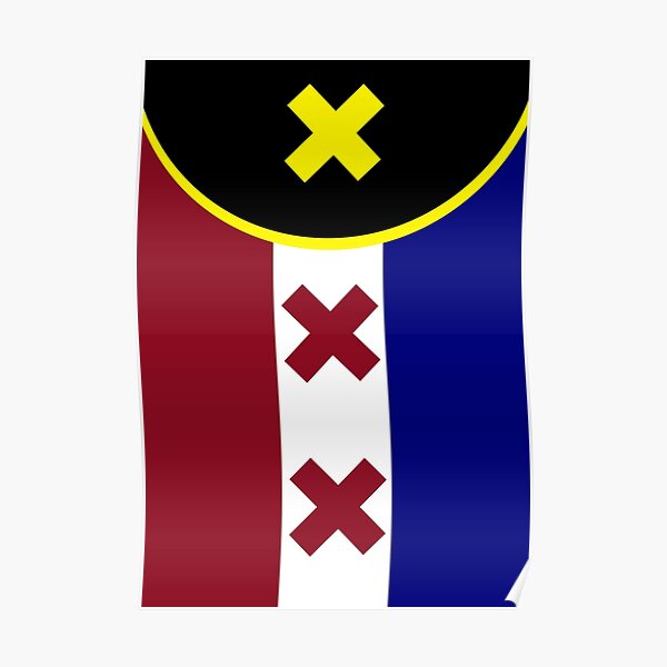 "Lmanburg Flag #4" Poster for Sale by SalahBlt | Redbubble
