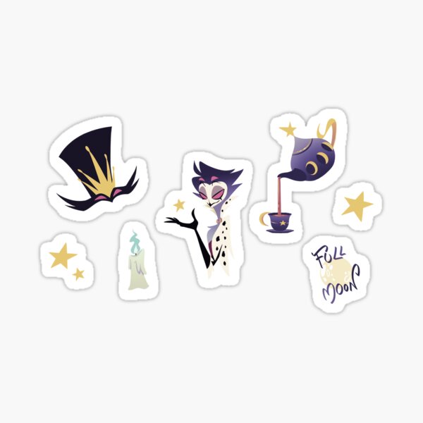 "Helluva Boss - Stolas stickers page" Sticker for Sale by -RotaS ...