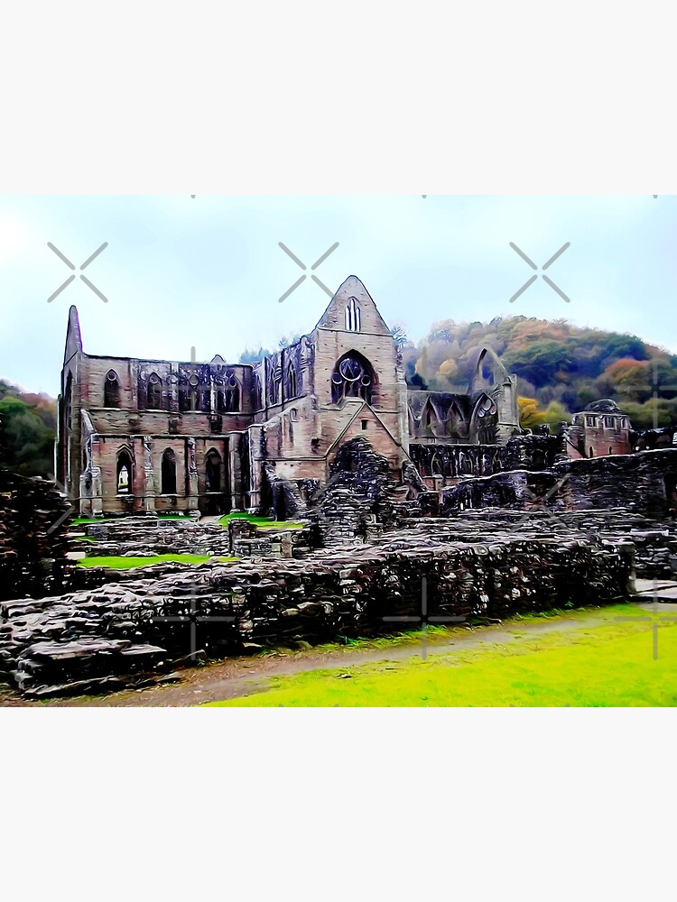 "Tintern Abbey" Poster for Sale by Focal-Art | Redbubble