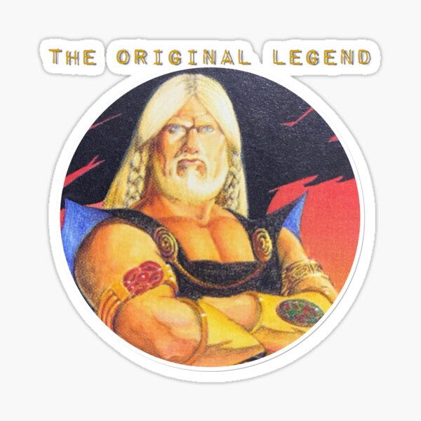 "Ragnar, The Original Legend" Sticker for Sale by Cowboyography | Redbubble