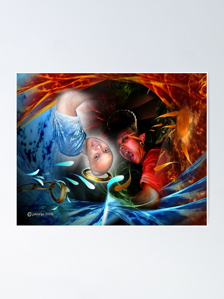 "Mr Ying, Mr. Yang" Poster by navybrat | Redbubble