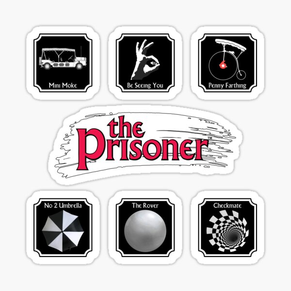 "THE PRISONER - STICKER PACK" Sticker for Sale by KoolDsigns-FLIX ...