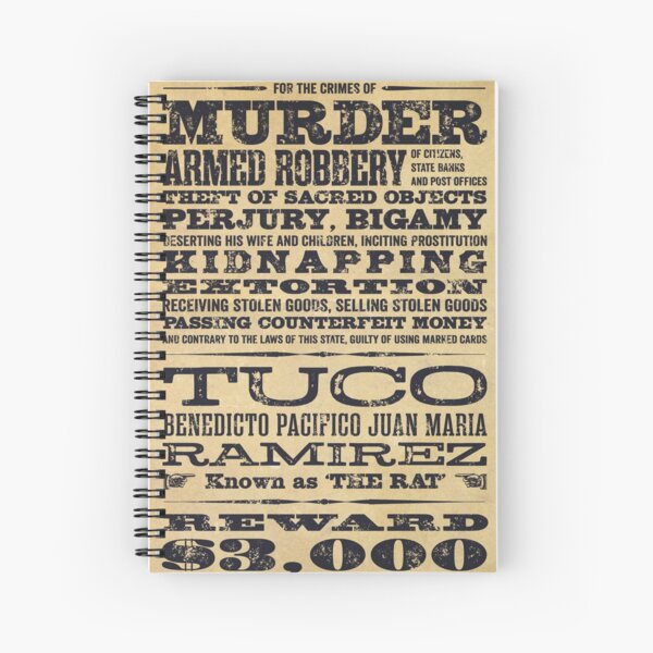 "Tuco Ramirez Wanted Poster from The Good, The Bad and The Ugly ...