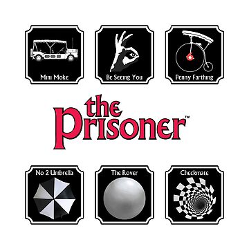"THE PRISONER - STICKER PACK" Sticker for Sale by KoolDsigns-FLIX ...