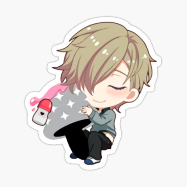 "Cutest yarichin b club - cute chibi" Sticker for Sale by ANIME-T ...