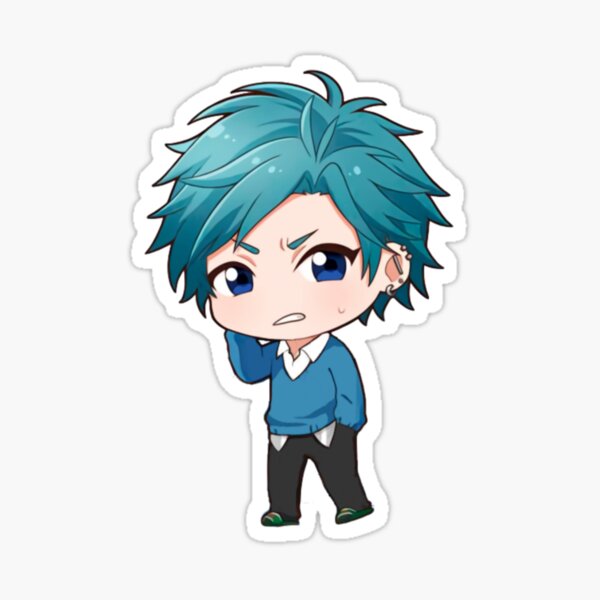 "Cutest yarichin b club - cute chibi" Sticker for Sale by The baka-san ...