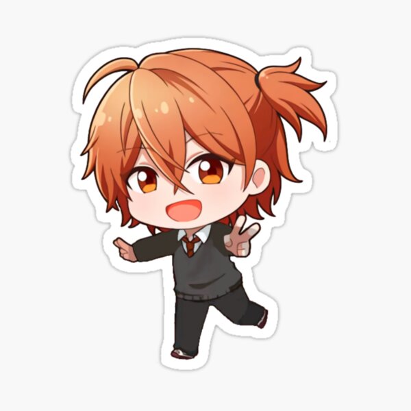 "Cutest yarichin b club - cute chibi" Sticker for Sale by ANIME-T-shirts | Redbubble