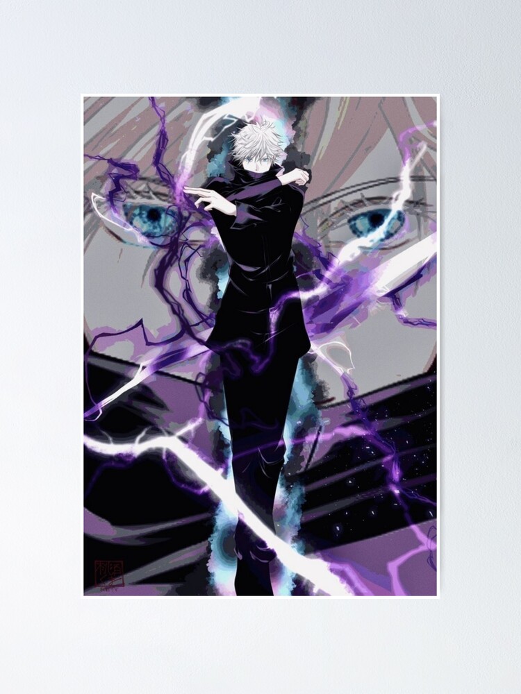 "Gojo Satoru domain expansion" Poster for Sale by kevin33270 | Redbubble