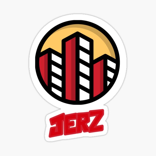 "New Jerz yellow city logo " Sticker by Revart99 | Redbubble