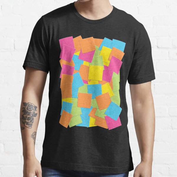 "Sticky Notes Pattern" T-shirt for Sale by mariejosee22 | Redbubble ...