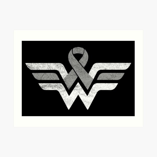 "Borderline Personality Disorder (BPD) Gray Awareness Ribbon " Art ...