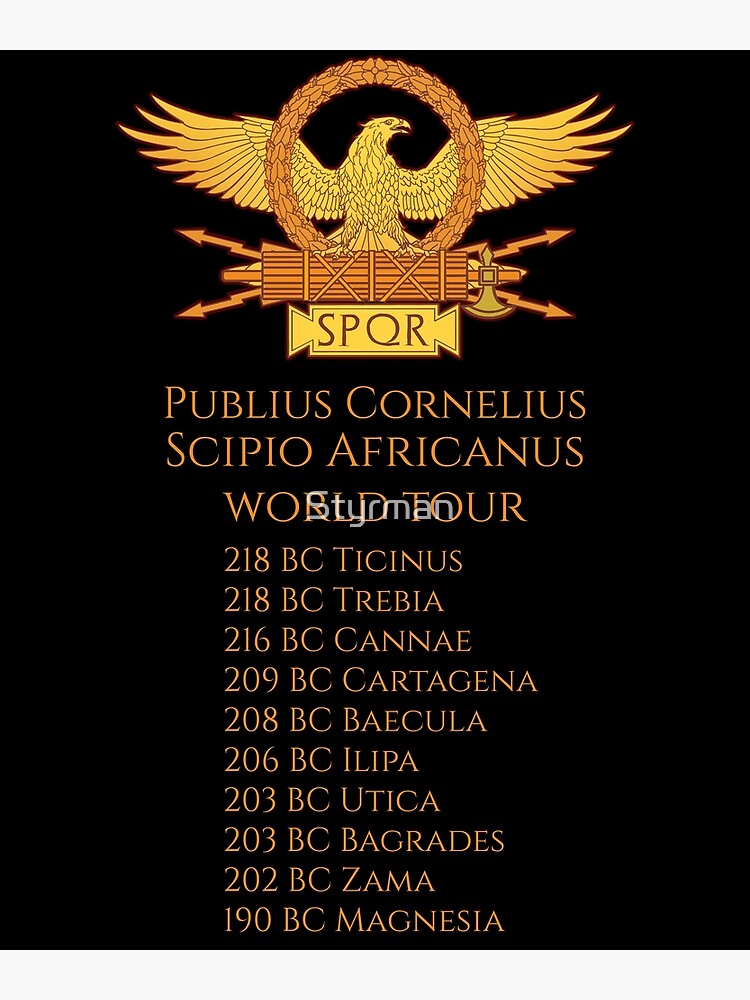 "SPQR - Publius Cornelius Scipio Africanus World Tour - Ancient Rome ...