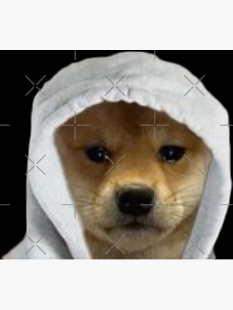 "Sad Doggo" Poster for Sale by LiamJC | Redbubble