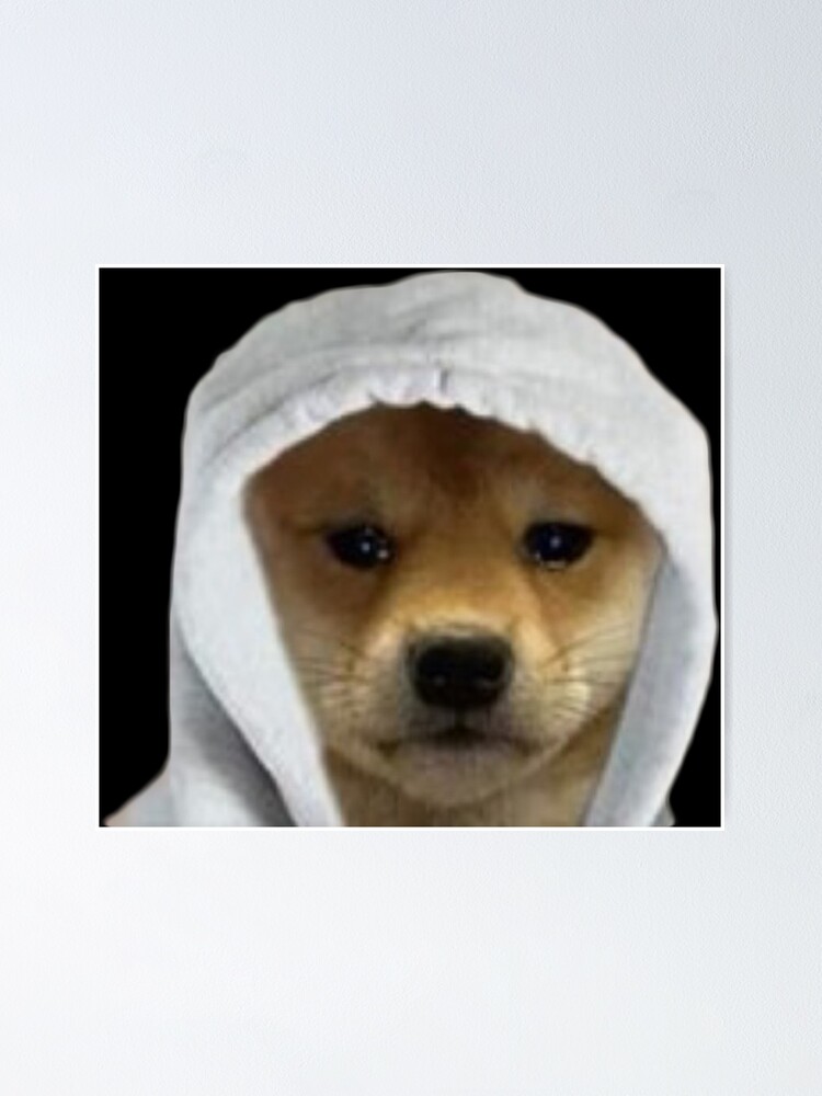 "Sad Doggo" Poster for Sale by LiamJC | Redbubble