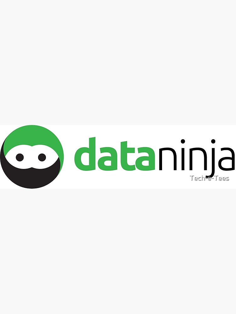 "Data Ninja" Poster by Tech-e-Tees | Redbubble