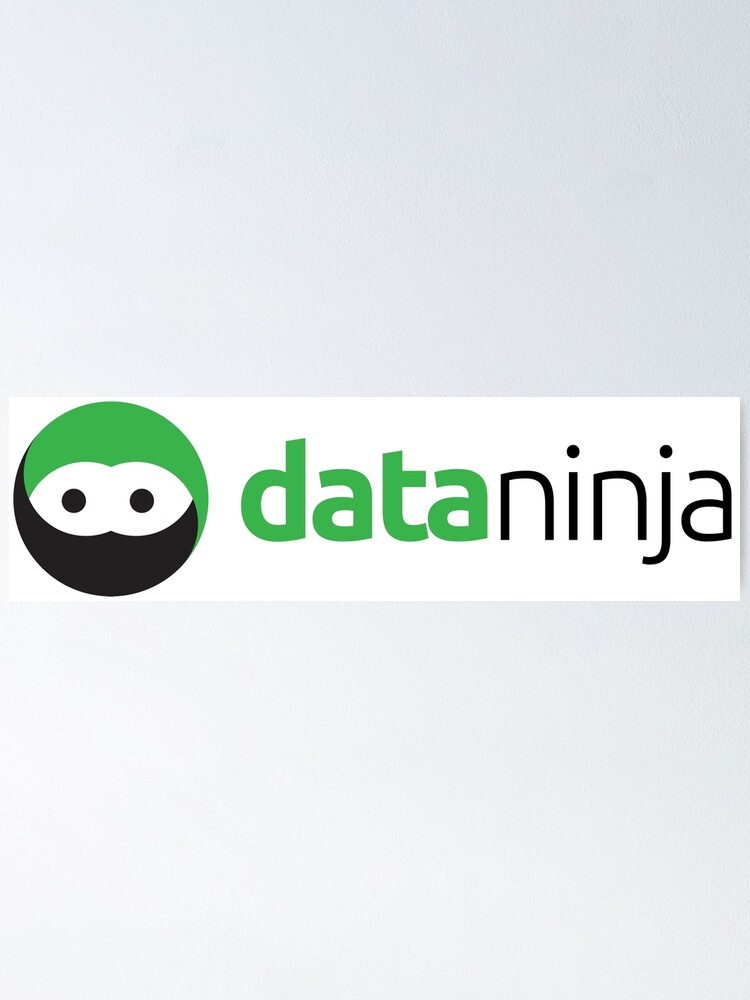 "Data Ninja" Poster by Tech-e-Tees | Redbubble