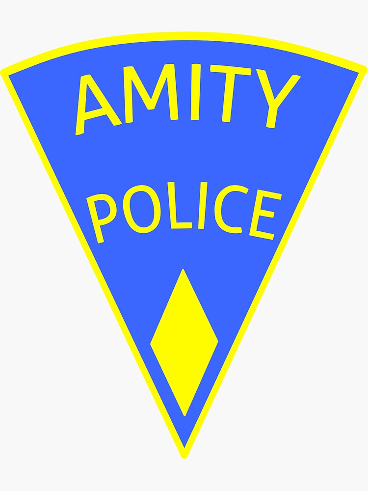 "Jaws Amity Police patch" Sticker for Sale by Jtb913 | Redbubble