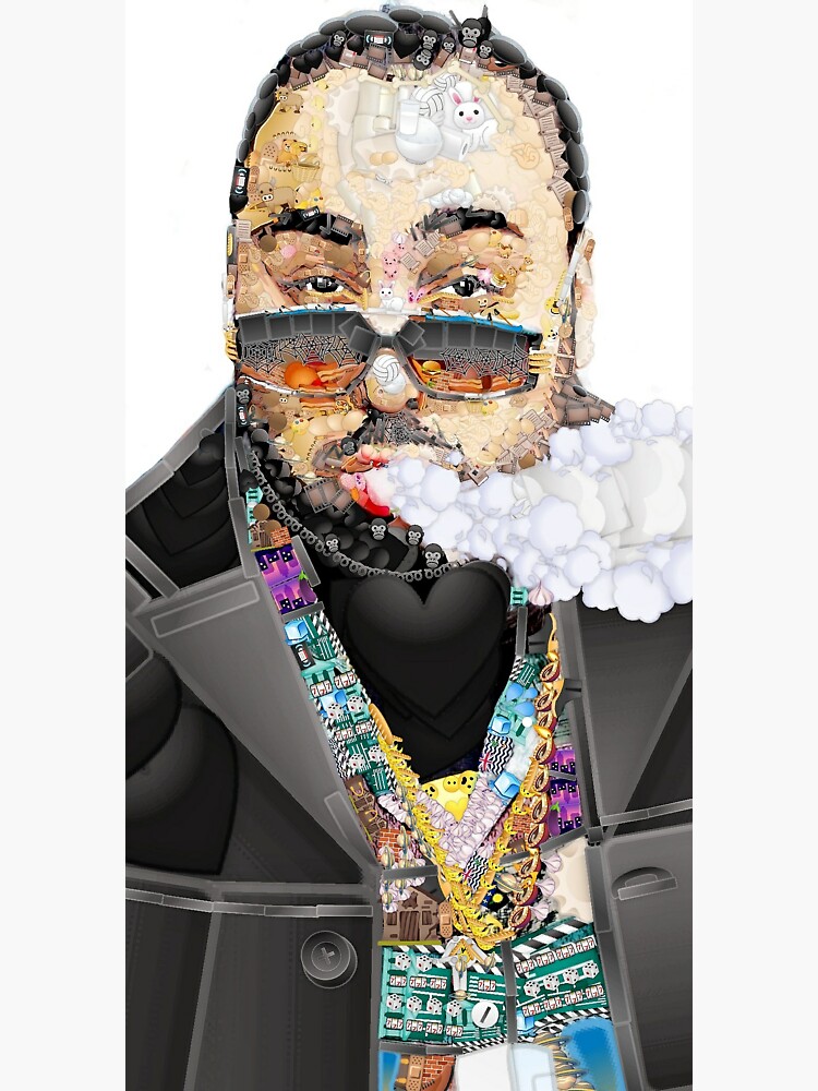 "Chabuddy G Emoji Art" Sticker for Sale by WDegraff | Redbubble