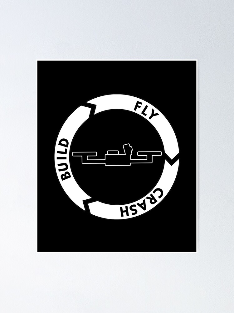 "Build, Fly, Crash, Repeat - Funny Gift For Quadcopter Lovers And FPV ...