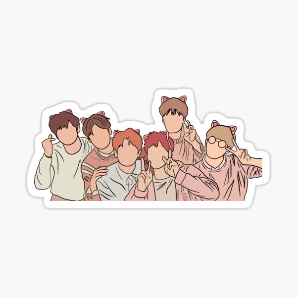 "ASTRO Kpop Group" Sticker for Sale by Polol | Redbubble