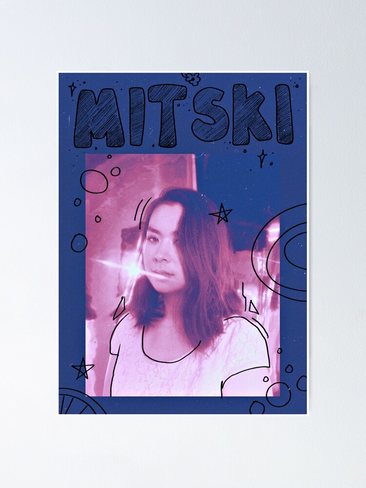 "Mitski" Poster by poppy-connor | Redbubble