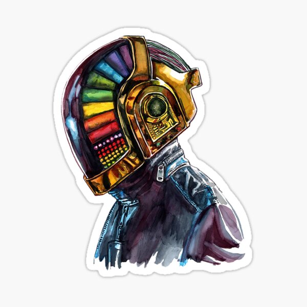 Daft Punk Stickers | Redbubble