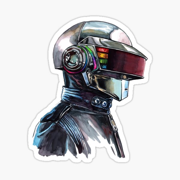 Daft Punk Stickers | Redbubble