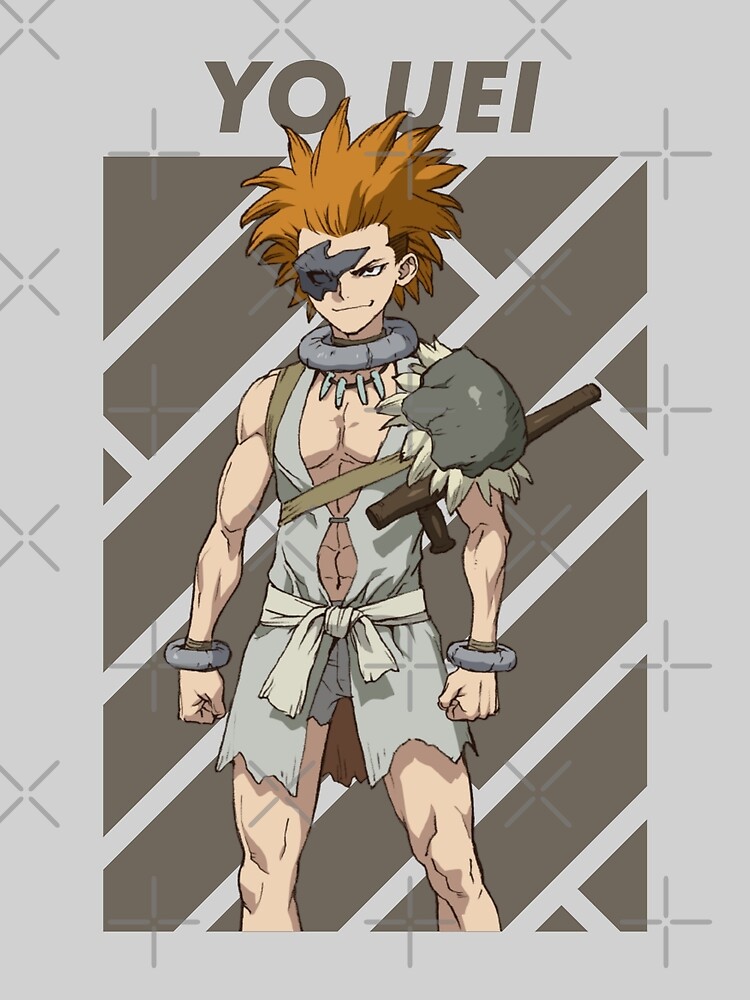 "Yo Uei - Dr. Stone: Stone wars" Poster by unlimiteduchiha | Redbubble