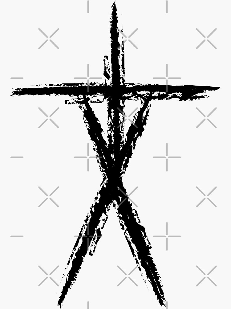 "Blair Witch Stick Figures" Sticker for Sale by aj4787 | Redbubble