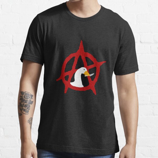 "Anarchy goose" T-shirt for Sale by tsfea | Redbubble | anarchy t ...