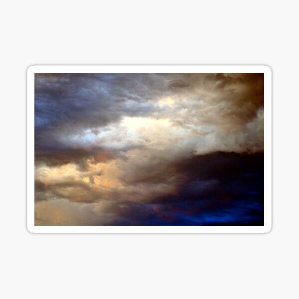 "Storm clouds #13" Sticker for Sale by moregoodart | Redbubble