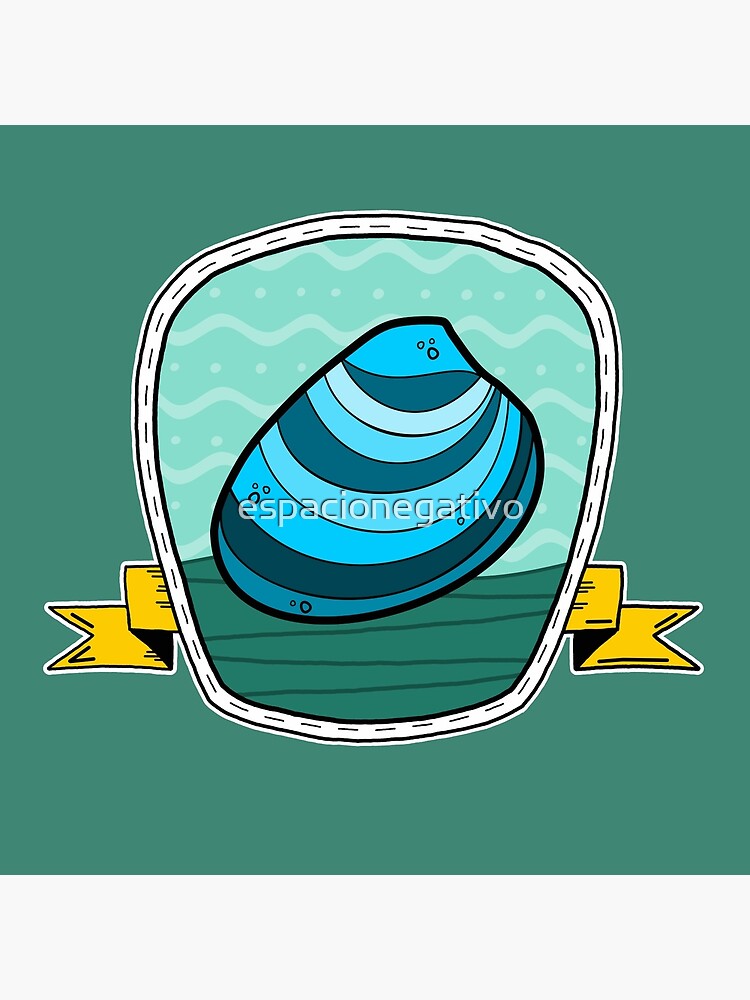 "clam shield" Poster by espacionegativo | Redbubble